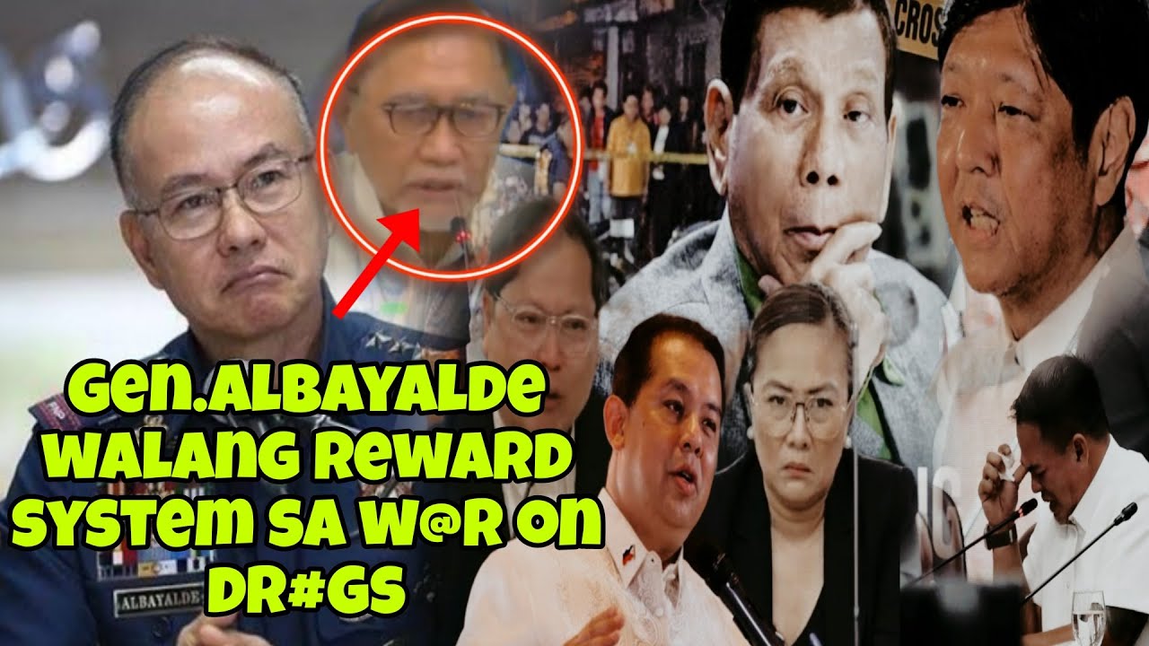 ExPNP Chief Albayalde hindi kayang bayaran nanindigan walang Reward ...