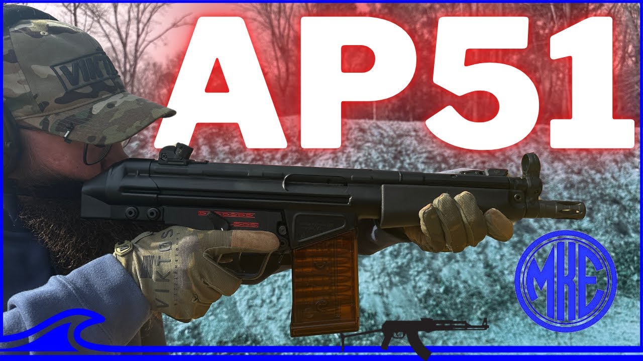 Roller Lock Enthusiasts Will LOVE The New AP-51 Pistol! - YouTube