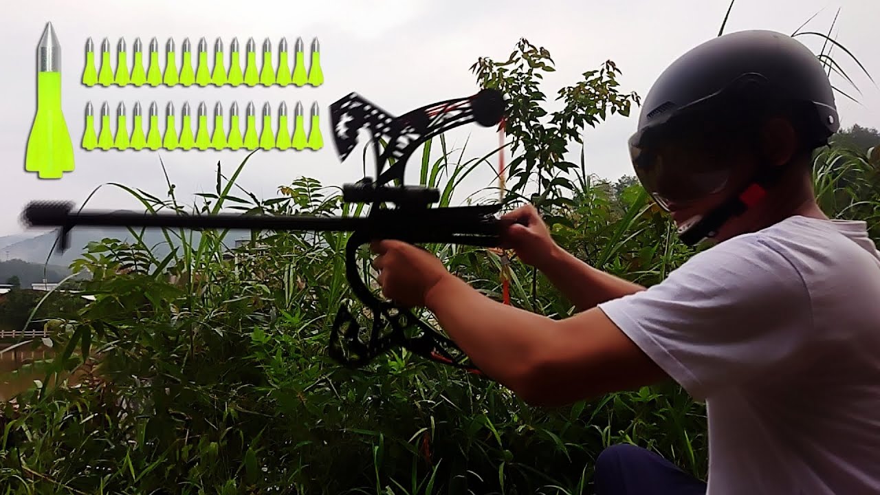 More Funs ! This Repeating Bow Combines Crossbow and Slingshot Powerful ...
