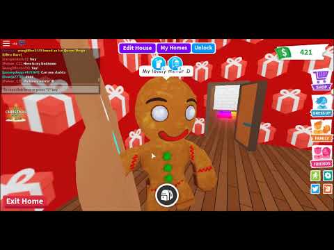 Gingerbread House Tour | Roblox Adopt Me | {X-Mas Special} - YouTube
