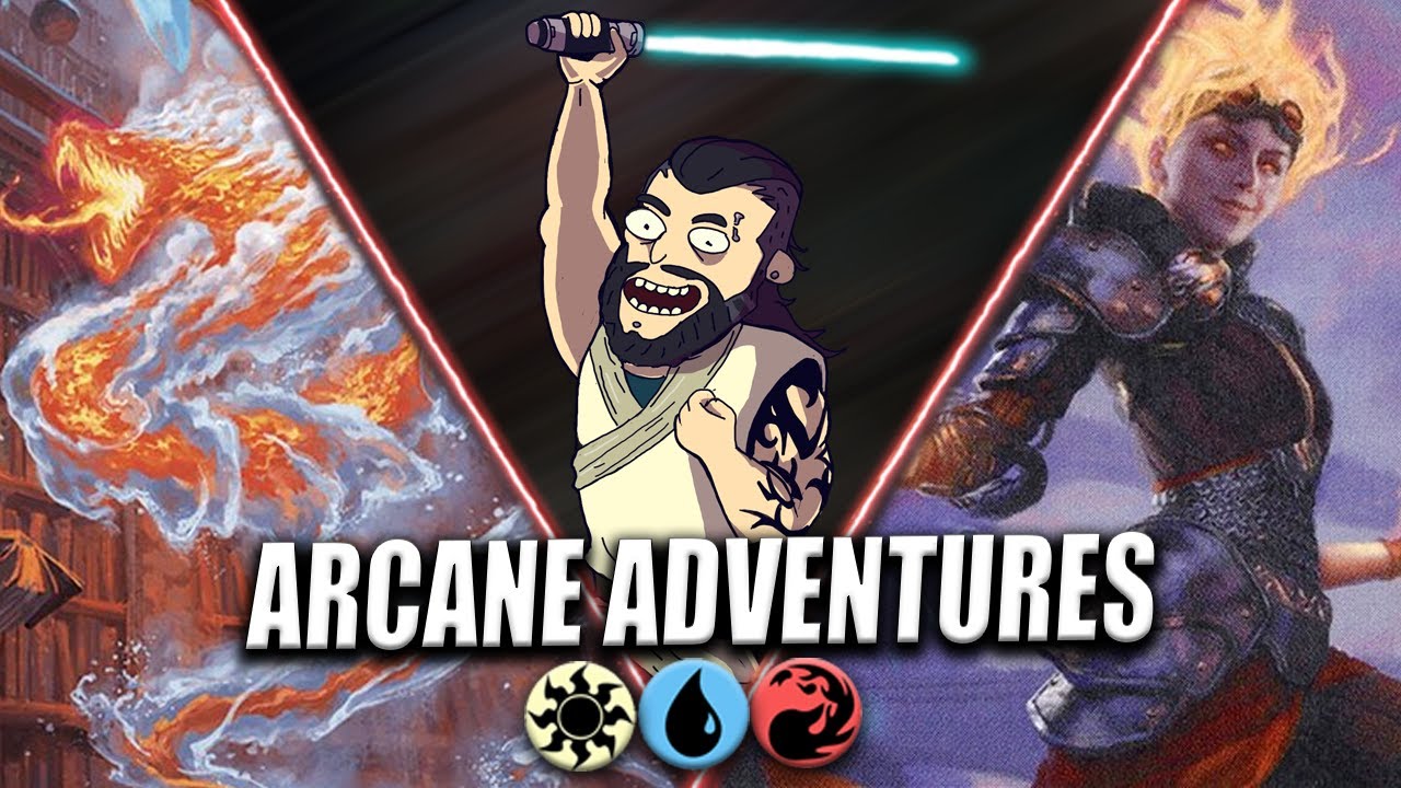 Arcane Adventure MTG Arena Standard WOE - YouTube