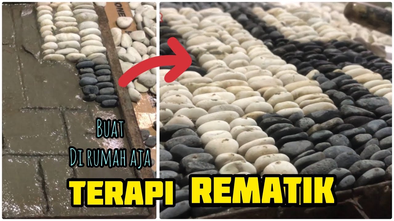 Cara mudah pasang batu sikat terapi||batu terapi untuk kesehatan - YouTube