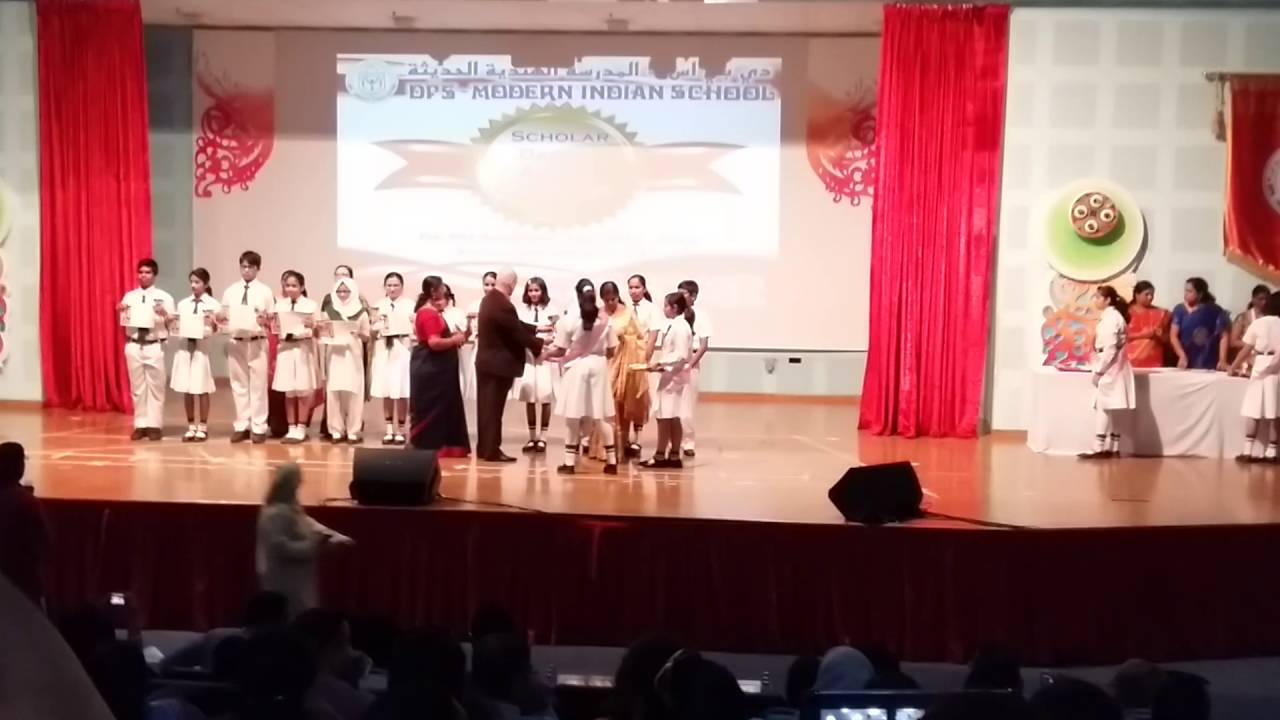 DPS MIS SCHOLAR BADGE AWARD 2016 8 STD - YouTube
