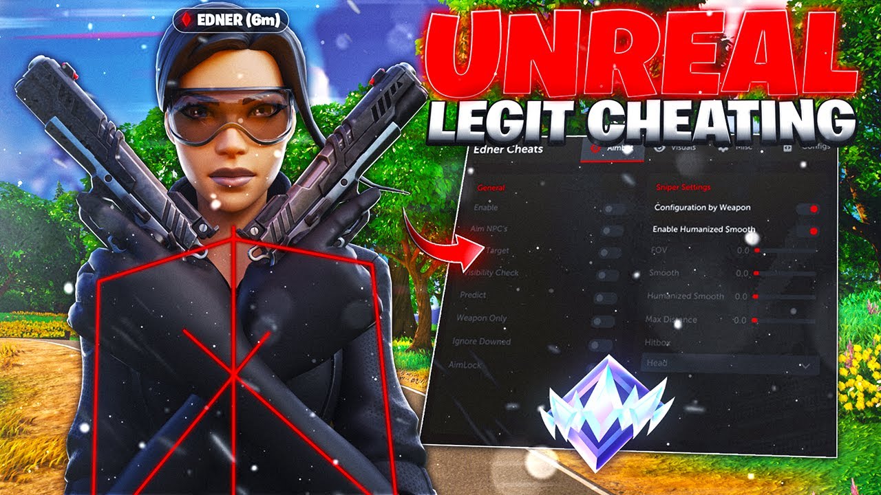 CHEATING With The BEST Fortnite CHEAT in Unreal Reload… 🏆 - YouTube