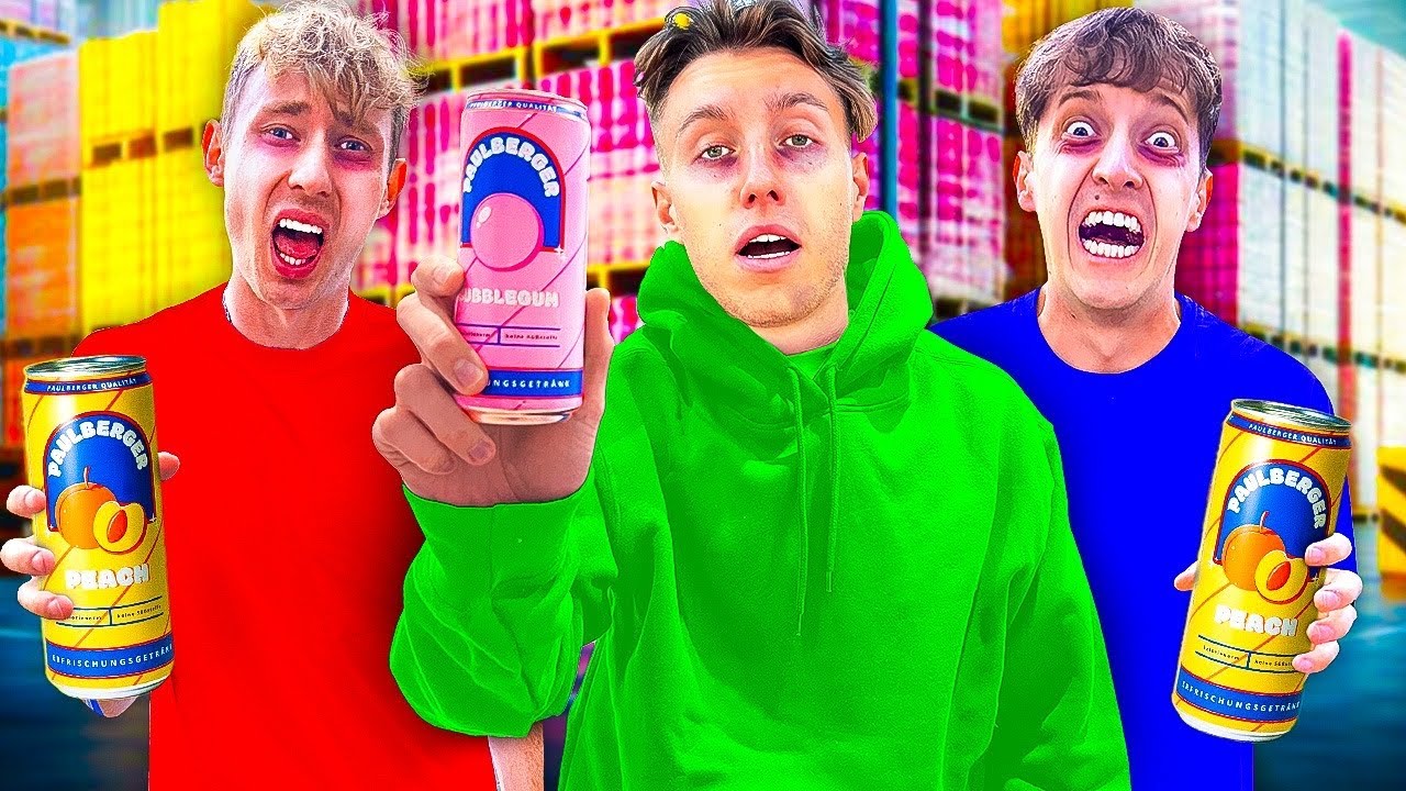 1000€ Wer als LETZTES aufhört PAULBERGER LIMO zu trinken! 😱 - YouTube