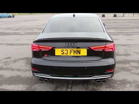 Audi S3 Quattro Saloon Black Technology Package - YouTube