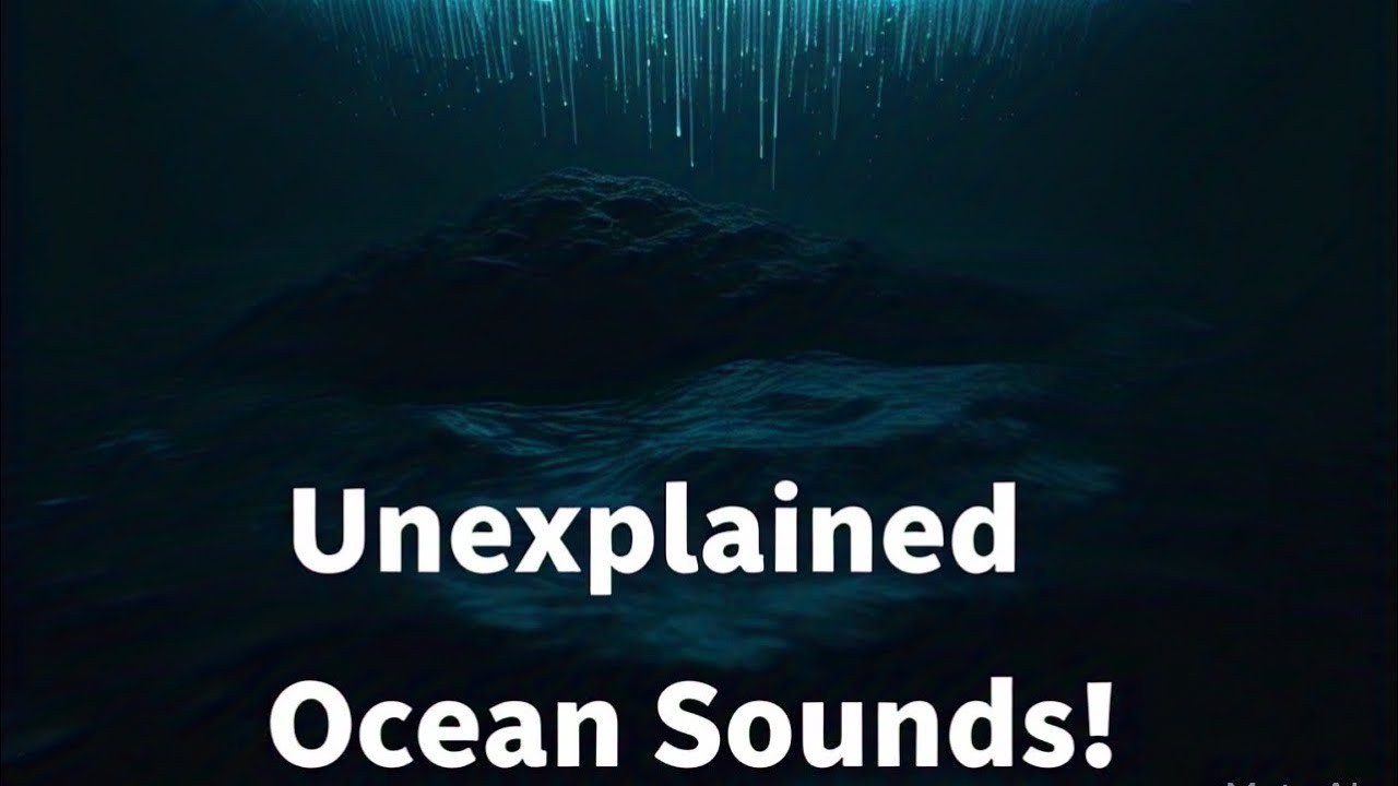 The Mysterious Sounds of the Deep Ocean – What Are Scientists Hearing ...