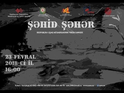 Şəhid Şəhər uşazq rəsm sərgisi
