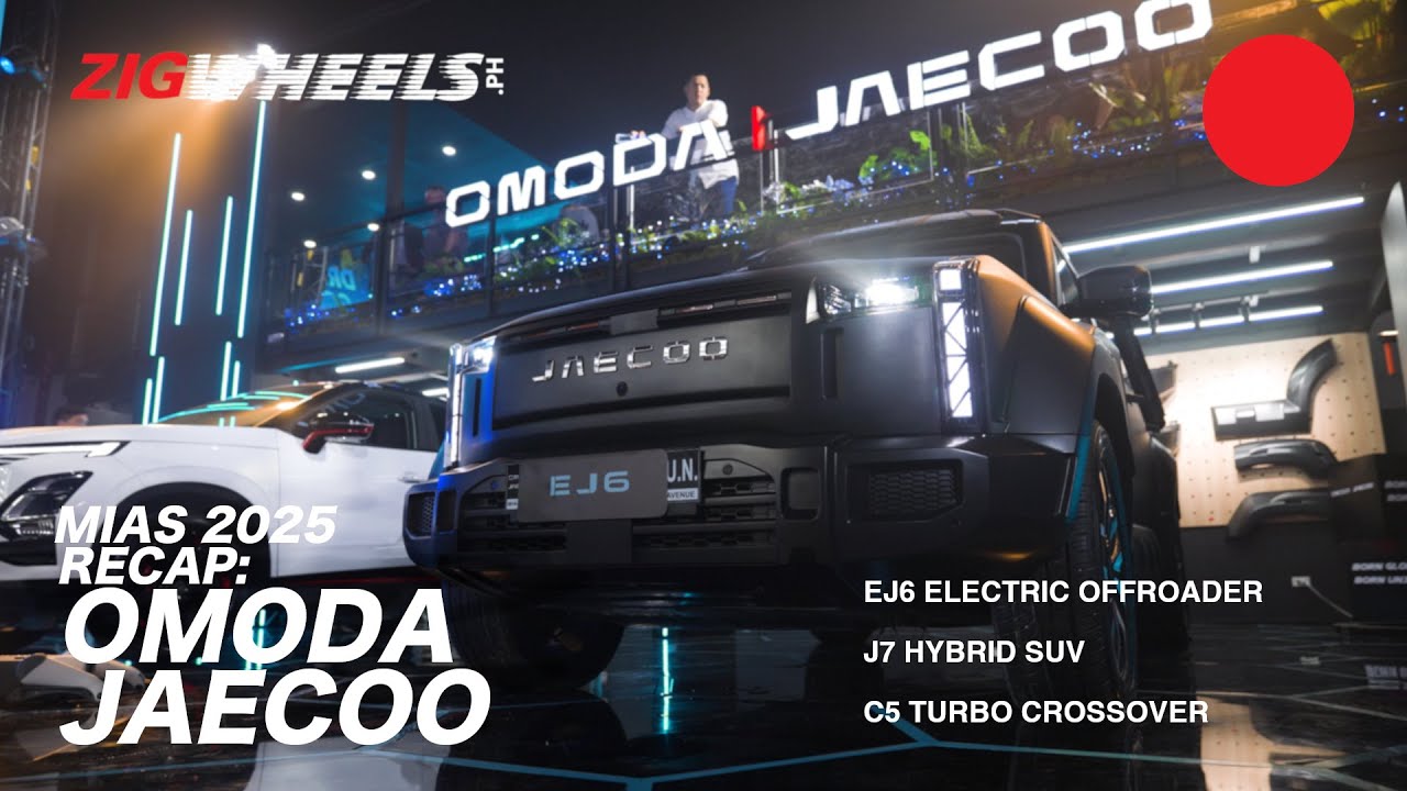 Omoda Jaecoo EJ6, J6 and C5 at MIAS 2025 | First Look | Zigwheels.Ph ...