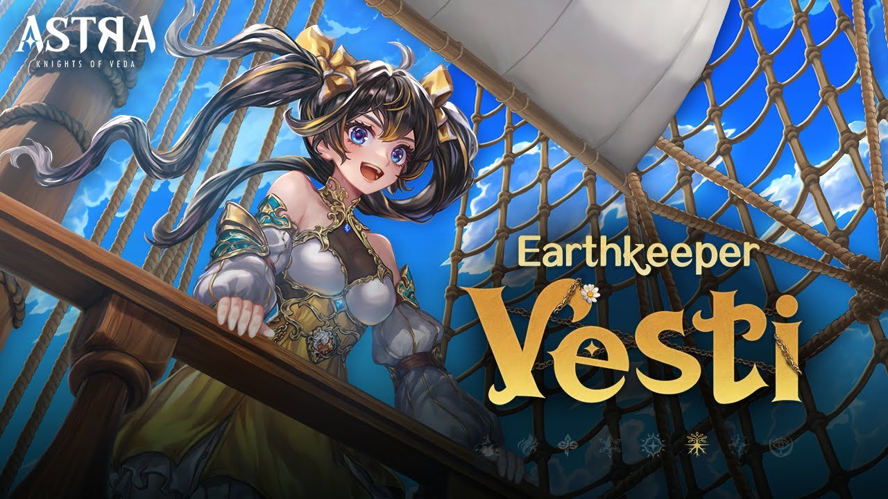 [ASTRA: Knights of Veda] Character Promo - Earthkeeper Vesti - YouTube