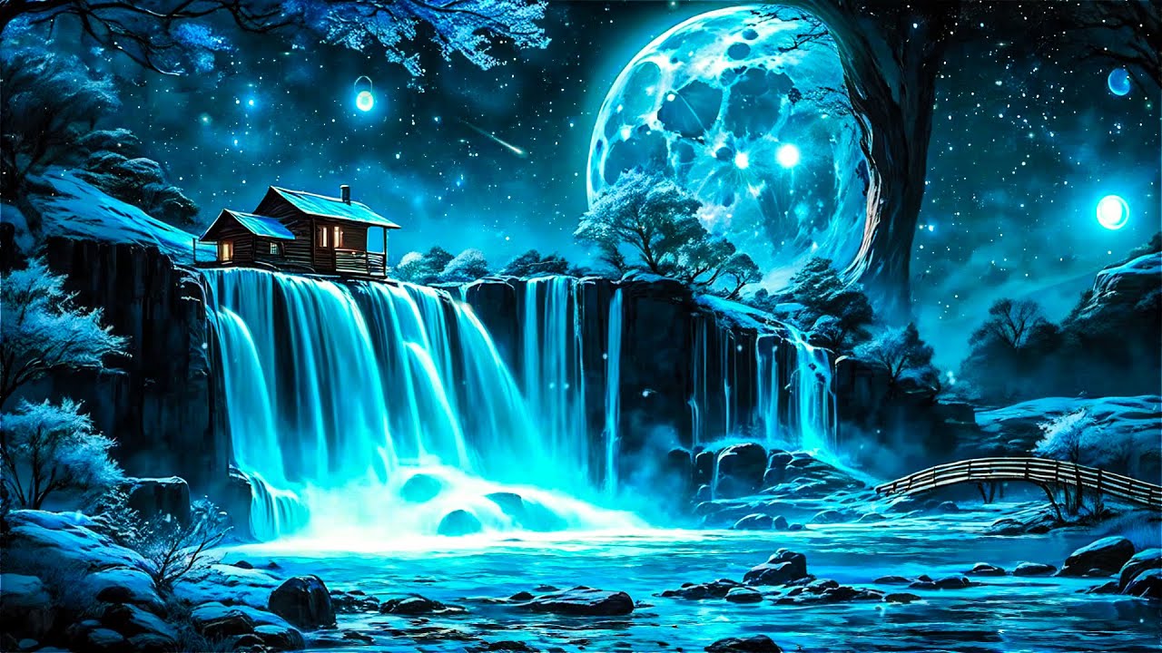 Calming Night Sleep 💜 Fall Asleep In Under 5 Minutes | Soft Calming ...