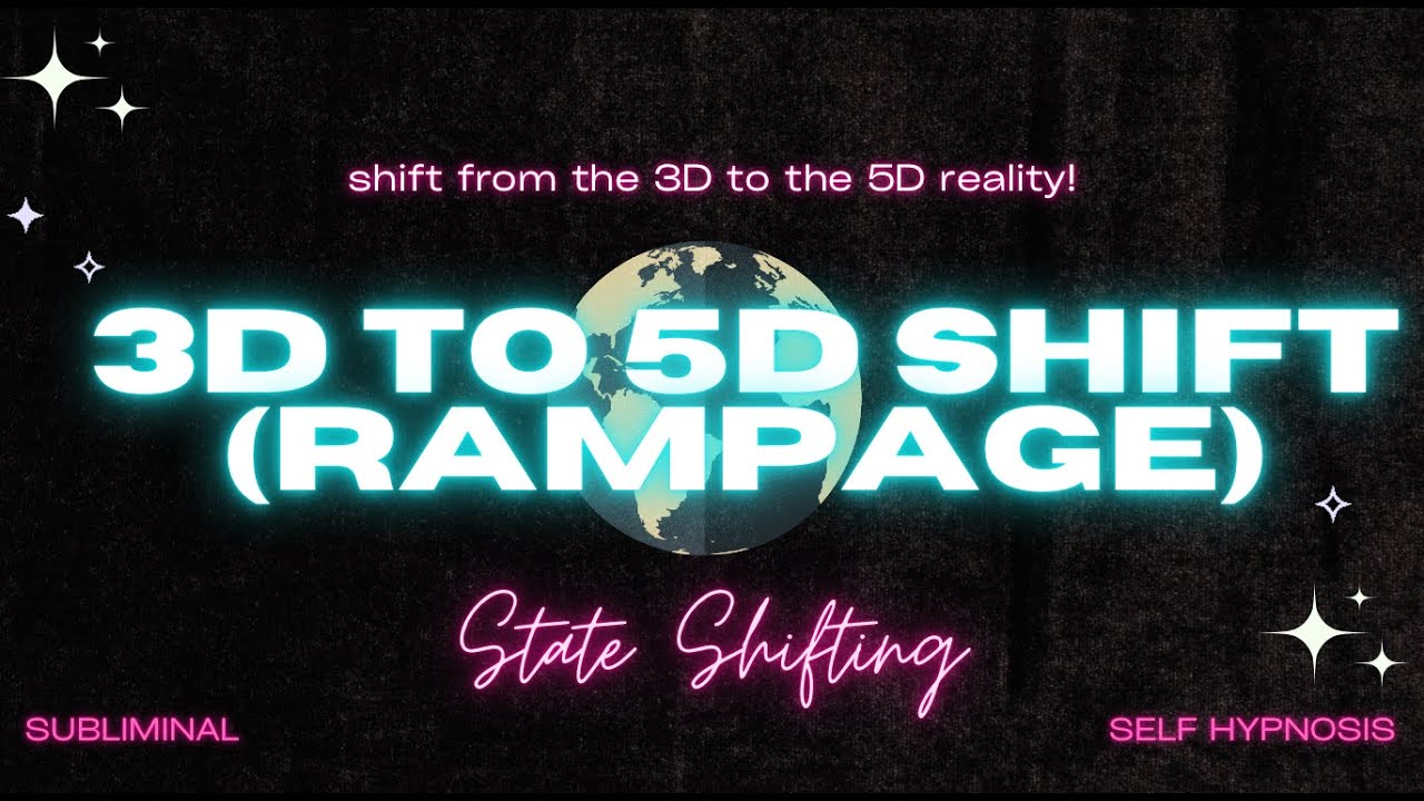 3D TO 5D SHIFT (RAMPAGE) - YouTube