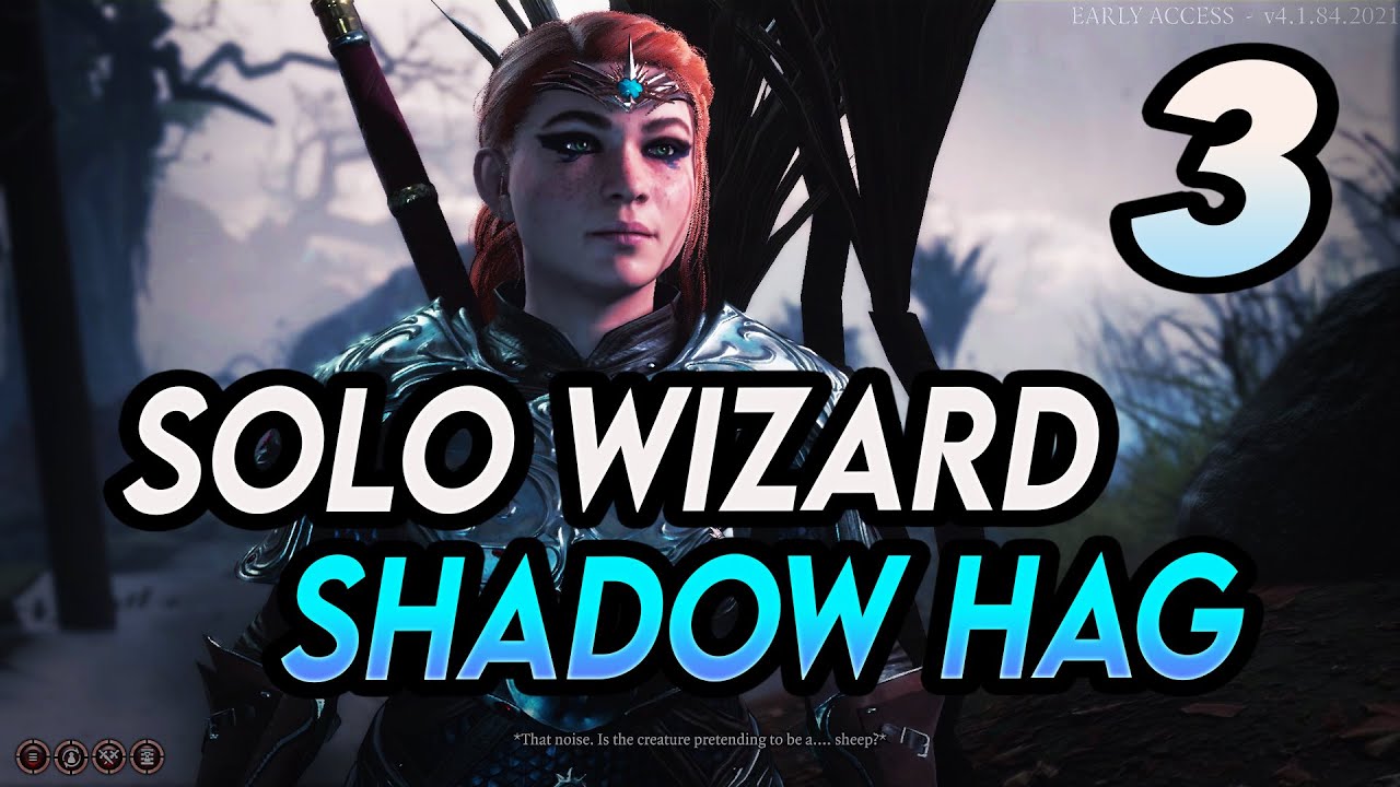 Baldur’s Gate 3 - Early Access: Solo Wizard – Shadow Hag (Part 3) - YouTube