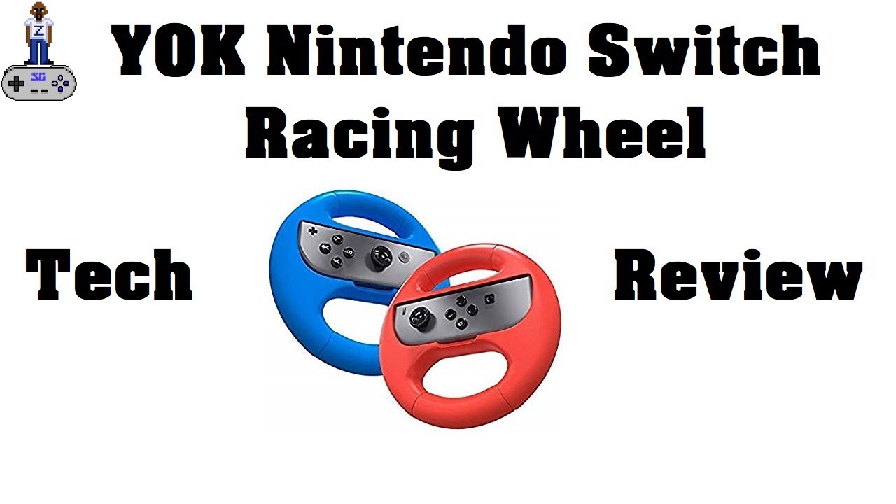 YOK Nintendo Switch Racing Wheel 2-Pack | Tech Review | Switch - YouTube