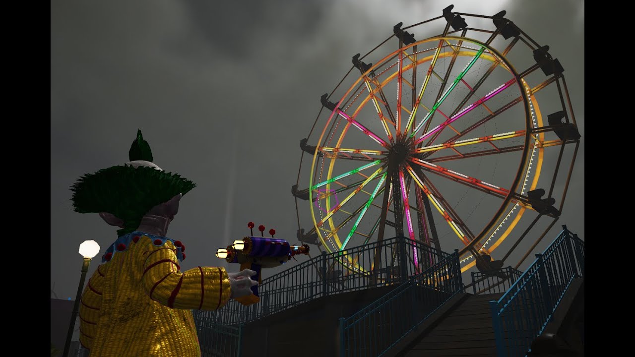 Map Guide: Amusement Park - Killer Klowns from Outer Space Game - YouTube