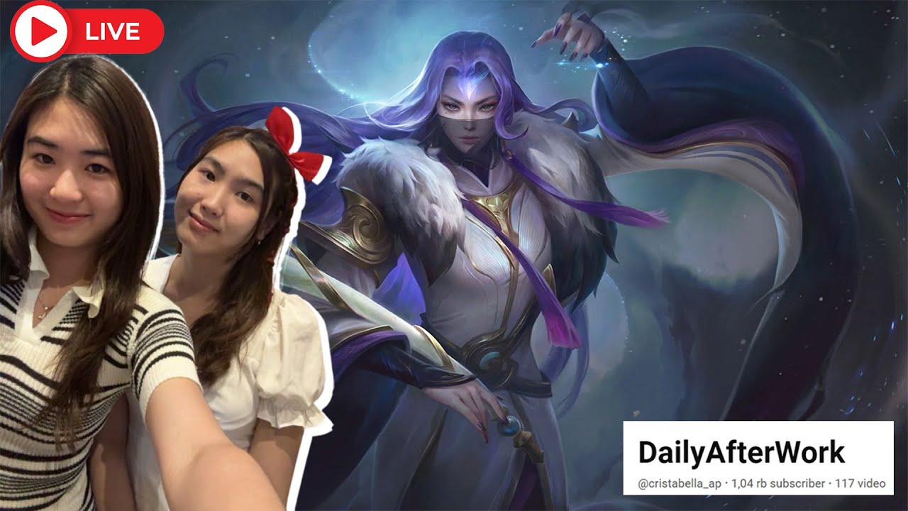 LIVE STREAMING PUSH RANK MOBILE LEGENDS BANG BANG RANK LEGEND @Agnes_vp ...