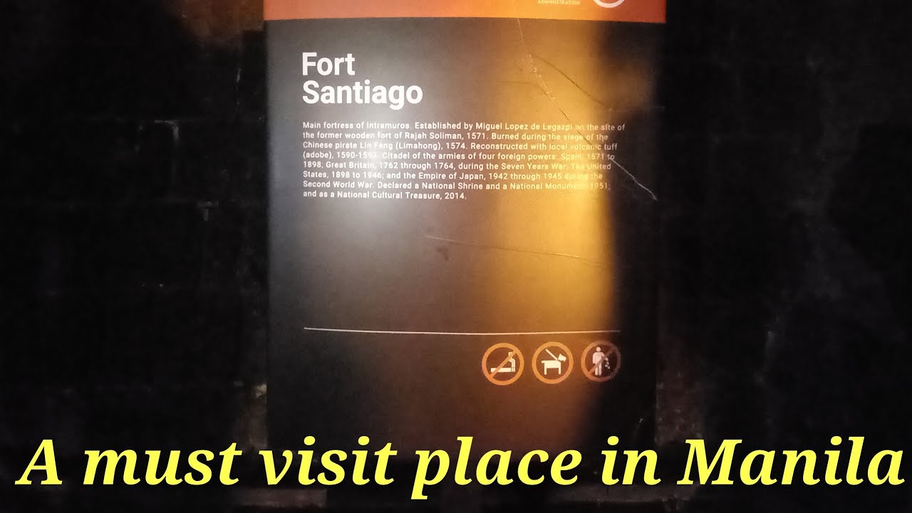 Fort Santiago | Historical Landmark in Manila | 🌺Ate Ems Vlog - YouTube
