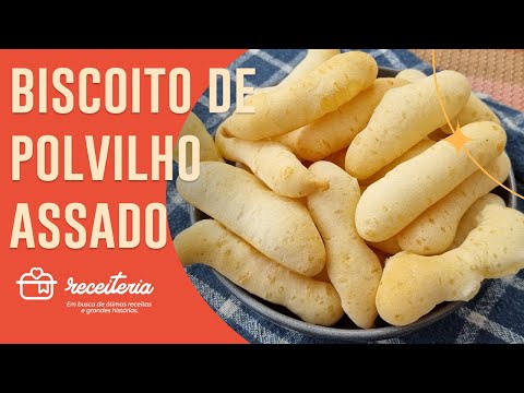 Biscoito de polvilho assado fácil e crocante