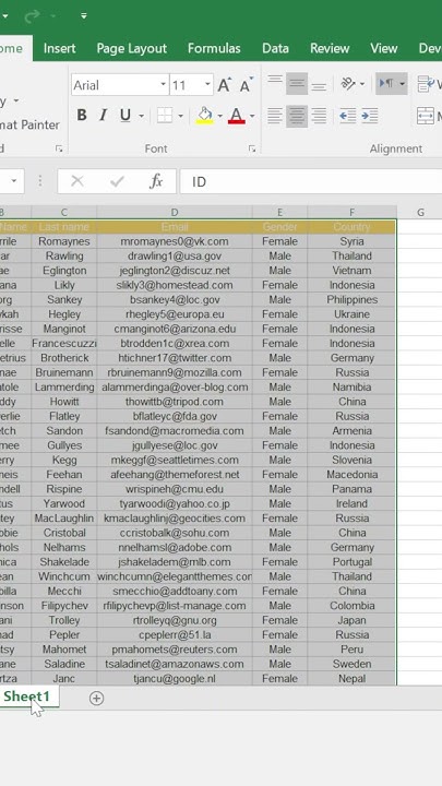 Highlight any Row in Excel with Simple steps (30 Seconds trick ) # ...