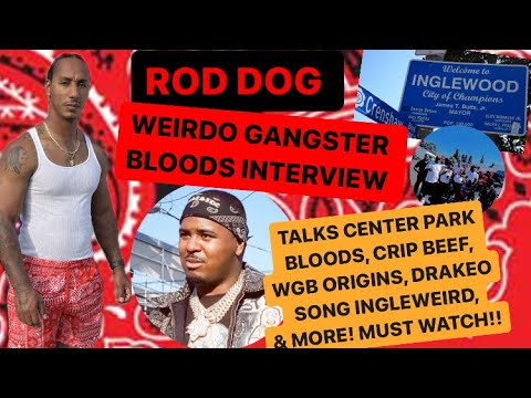 🔥EXCLUSIVE🔥 WEIRDO GANGSTER BLOODS INTERVIEW (FT. ROD DOG) - YouTube