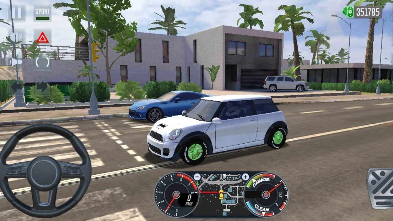 Taxi SIM 2020 | Mini Cooper Driving Miami City Wheel Drive Android ...
