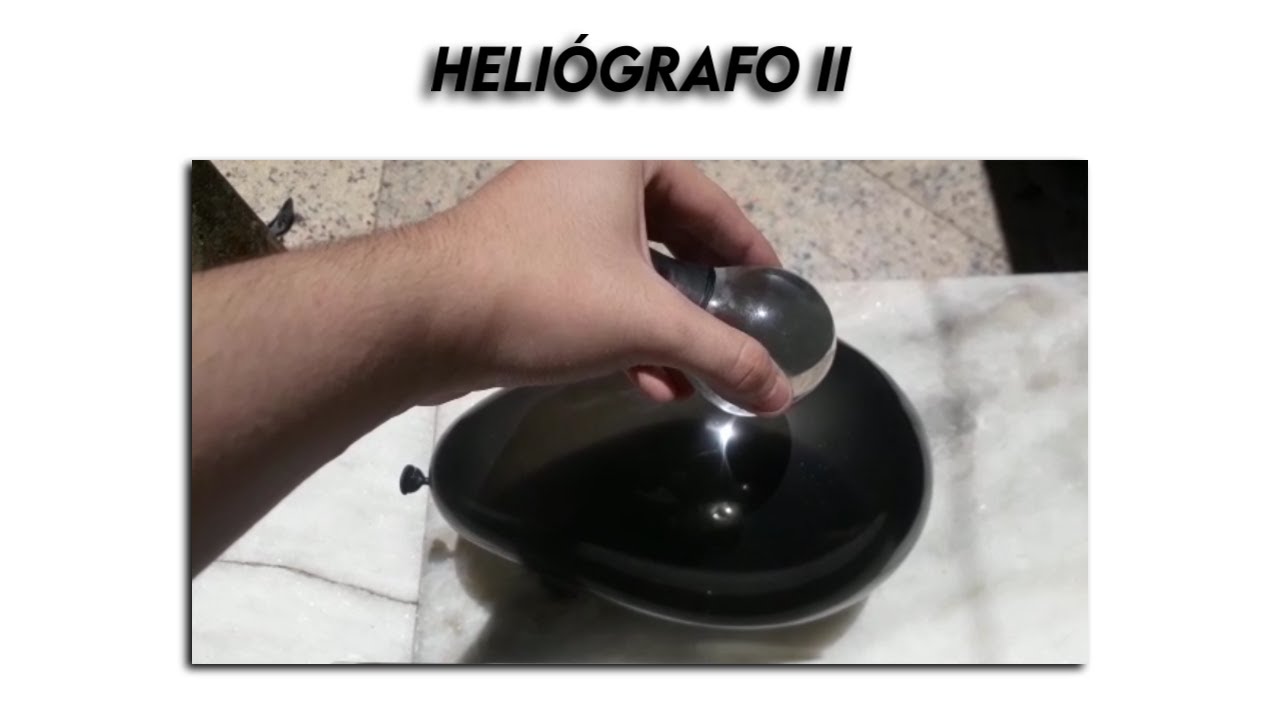 Experimentando: Heliógrafo II / Heliograph II - YouTube