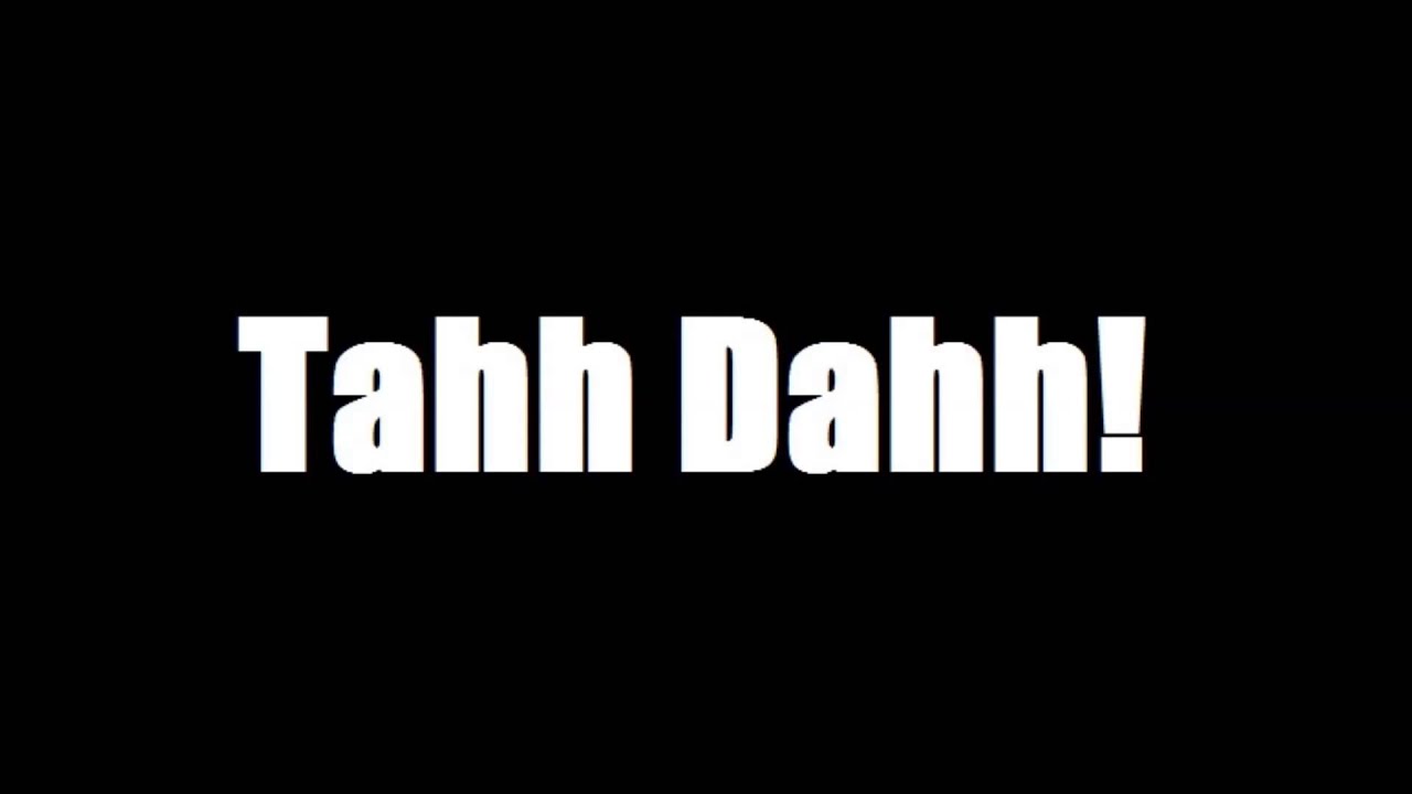 The "Tahh Dahh" Sound Effect - YouTube