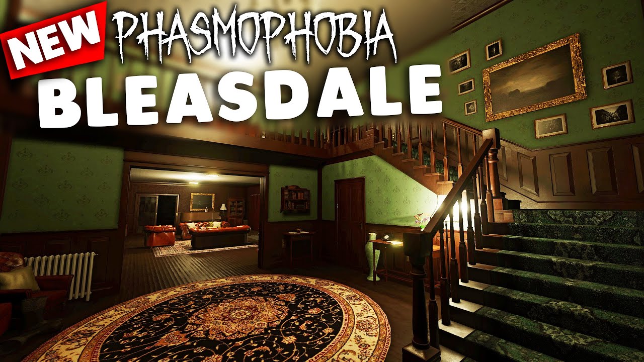 NEW Bleasdale Map (FULL TOUR) | Phasmophobia - YouTube