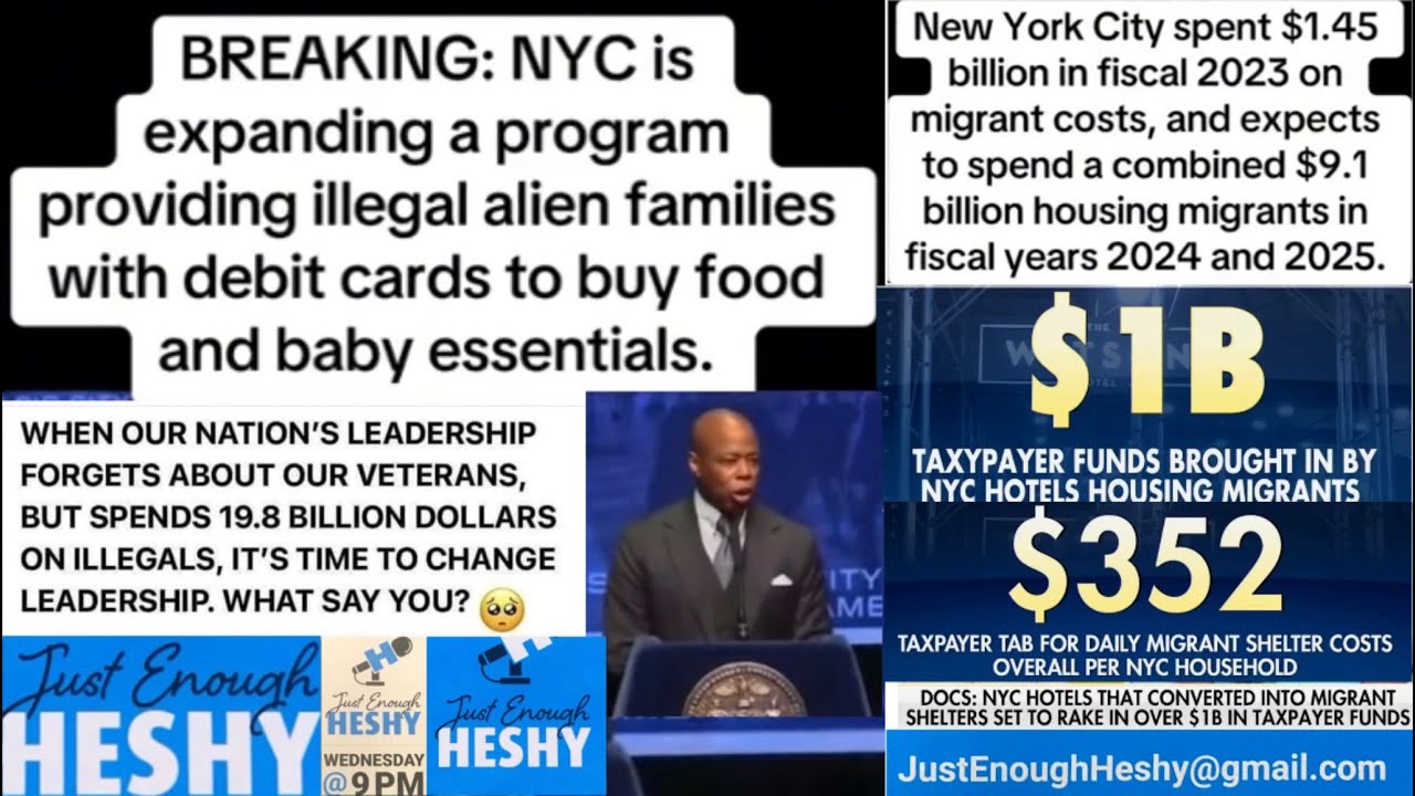 Just Enough Heshy Show - Ep 1049 - "NYC TO SPEND 19.8 Billion On ...