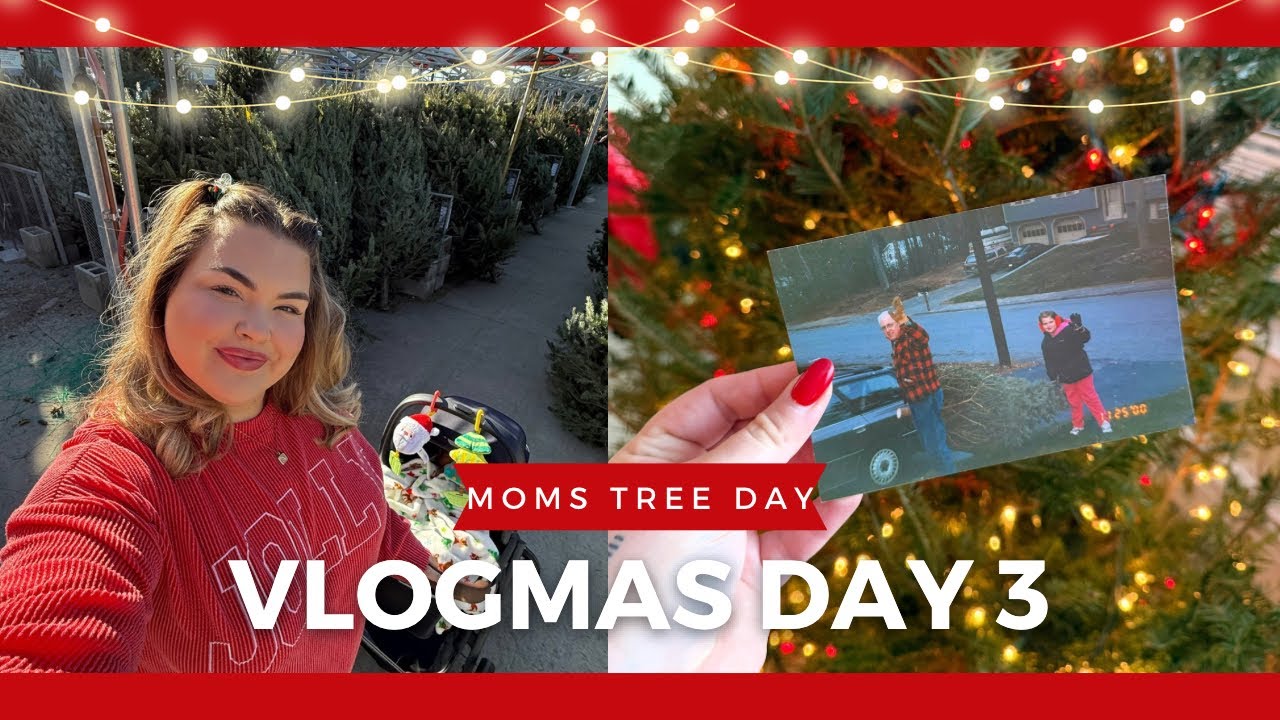 Fresh Christmas Trees & Nostalgic Chat | VLOGMAS DAY 3! - YouTube