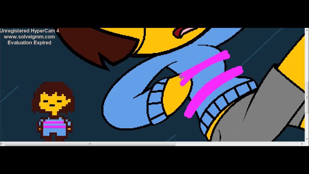 Undertale Puffed Frisk Speedpaint - YouTube