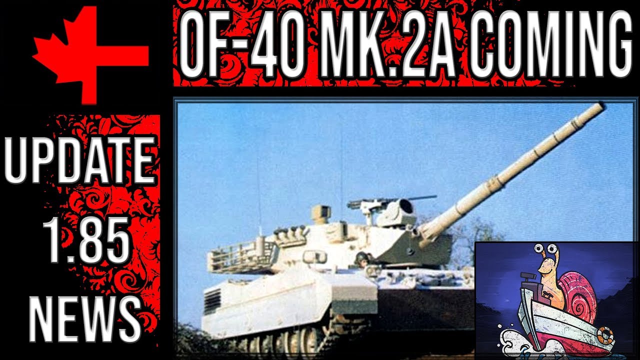 War Thunder - OF-40 Mk.2A Coming in 1.85 and A Snail - YouTube