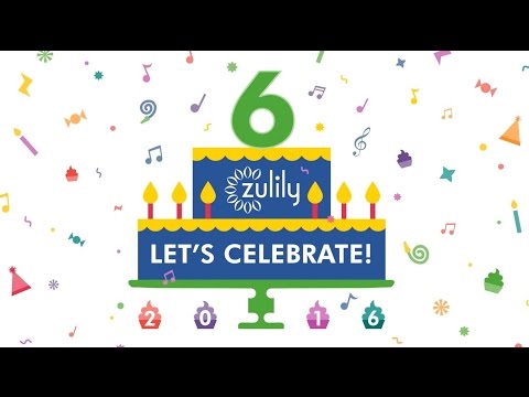Happy 6th Birthday zulily!
