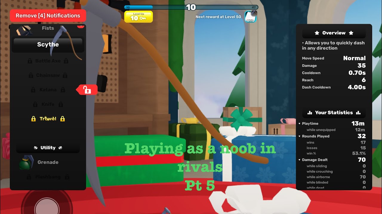 PLAYING RIVALS AS A NOOB PT 5 - YouTube