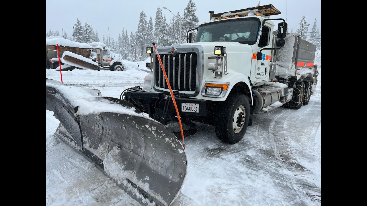 Caltrans District 3 Winter Preparations - Part 2 (Maintenance) - YouTube