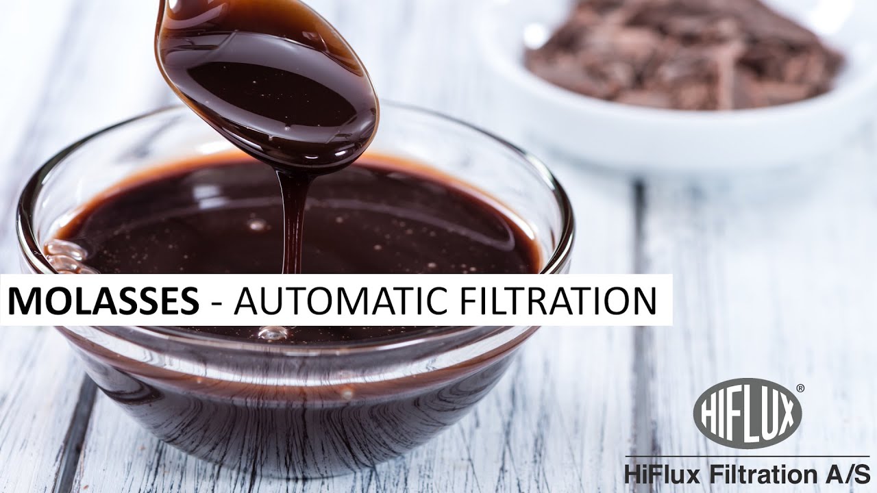 Molasses filtration - Auto line self-cleaning filter - YouTube