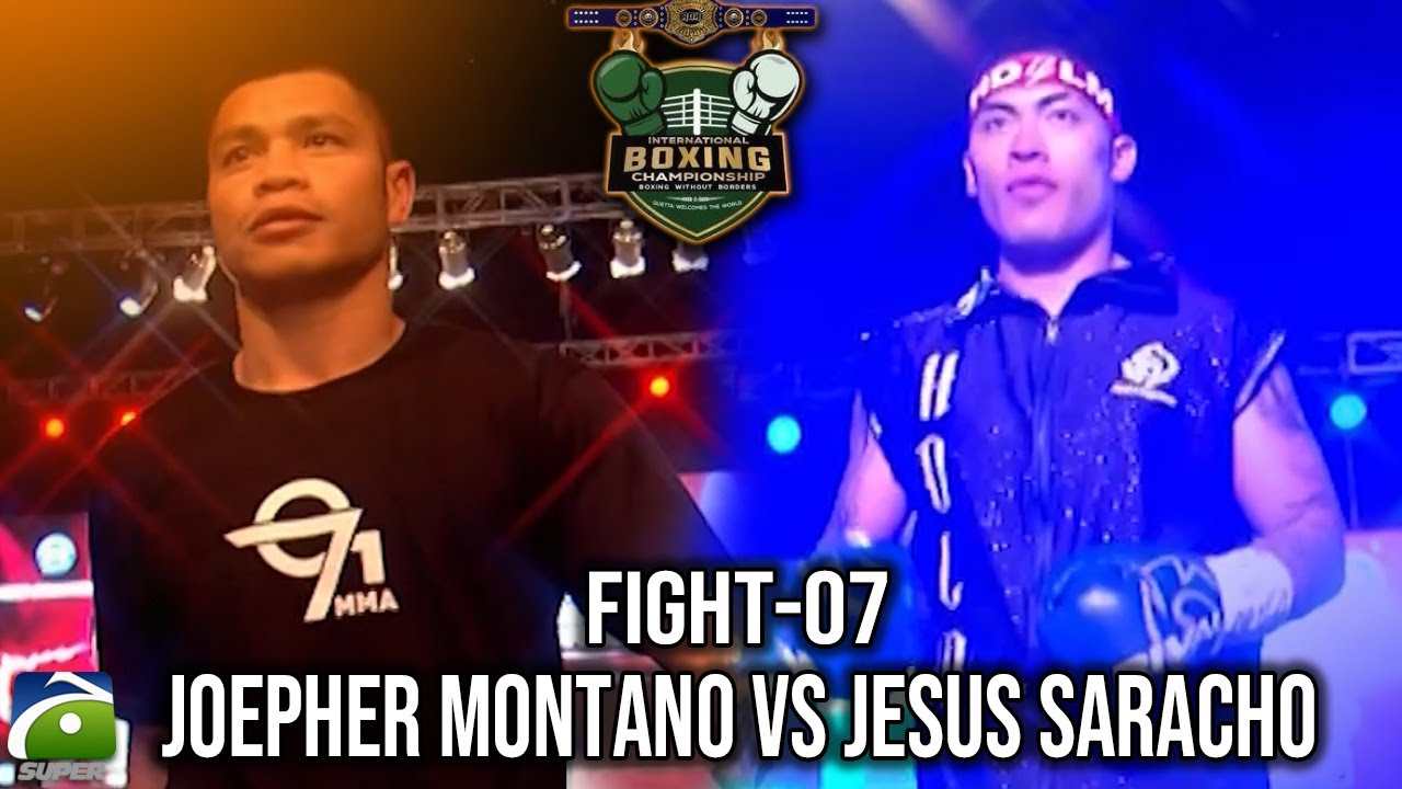 Fight 7 - Joepher Montano (Phl. VS Mexico) Jesus Saracho🥊International ...