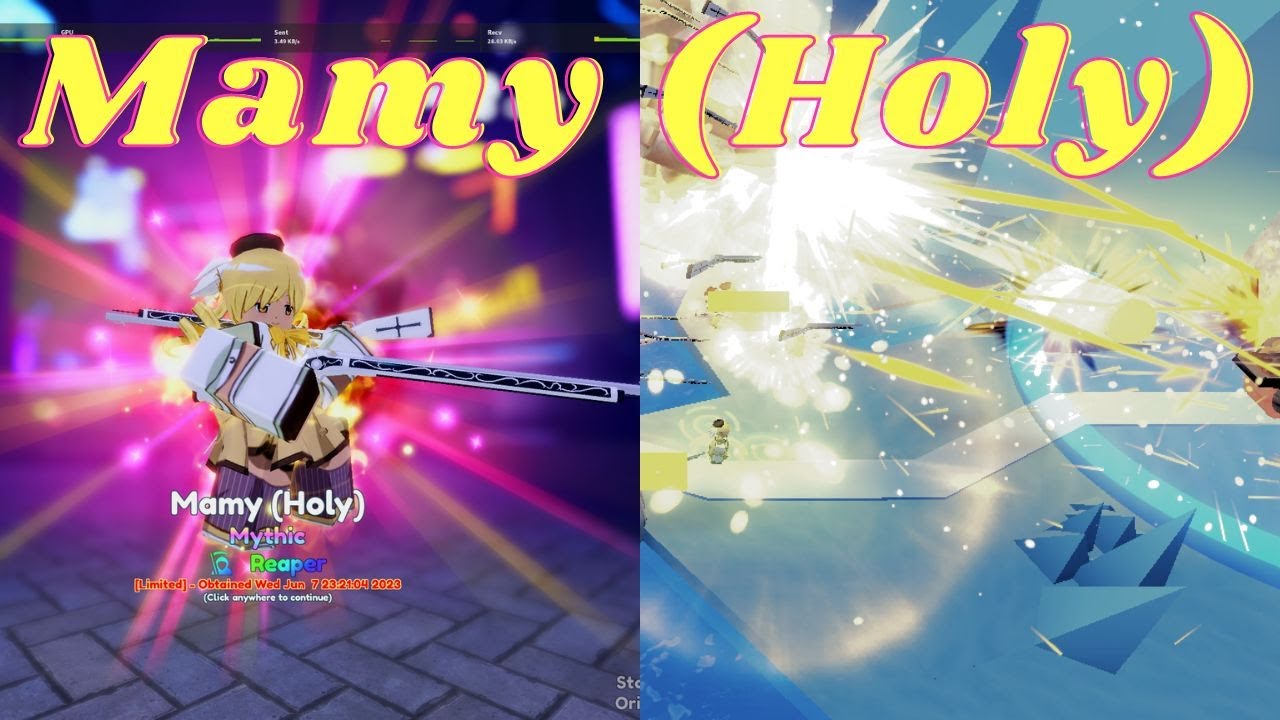 Roblox - Review Mamy (Holy) - Anime adventure - YouTube
