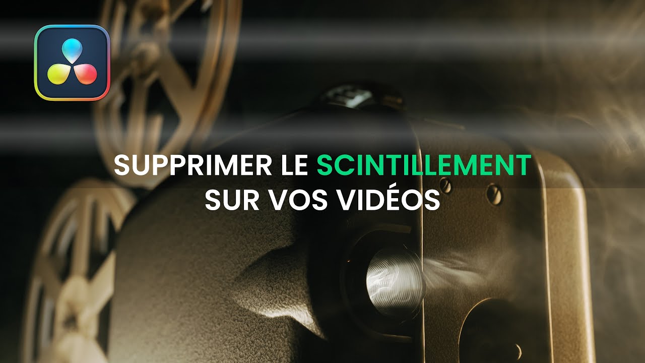 Supprimer le scintillement de vos vidéos - DaVinci Resolve - YouTube