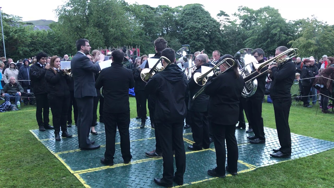 Hade Edge Band - Whit Friday 2019 - Ravenswood - YouTube