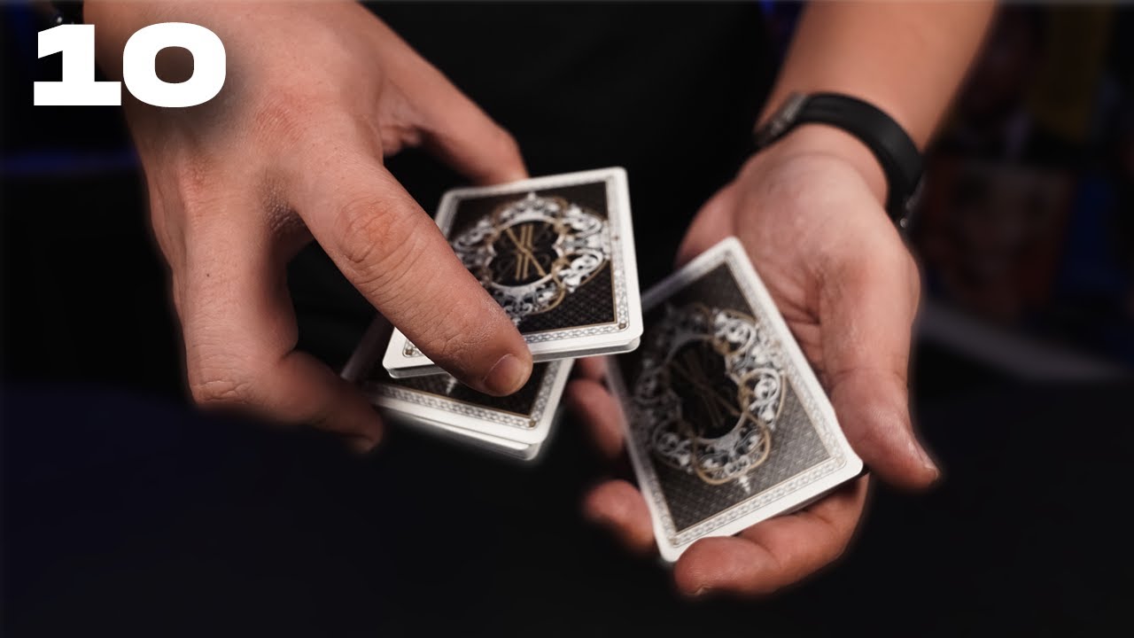 How to Swing Cut. (Card Magic Tutorials) - YouTube