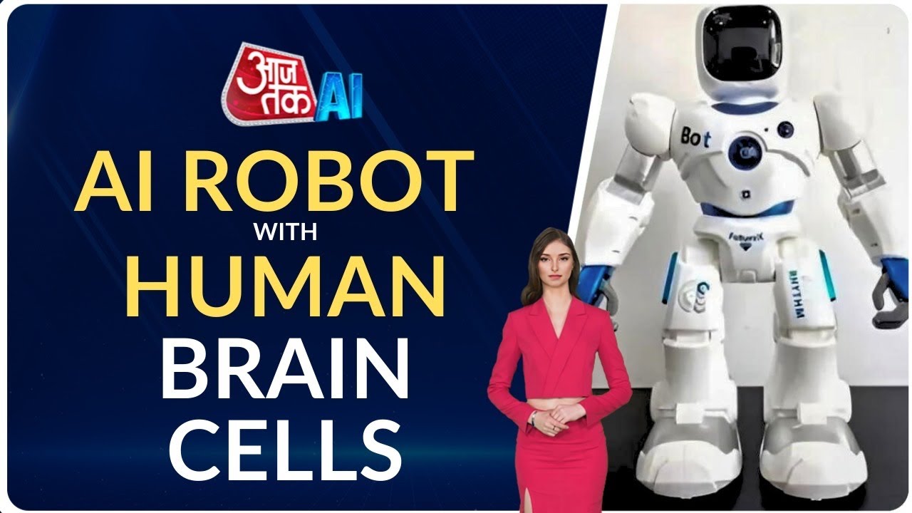 Chinese Researchers Develop AI Robot with Human Brain Cells | AI Anchor ...