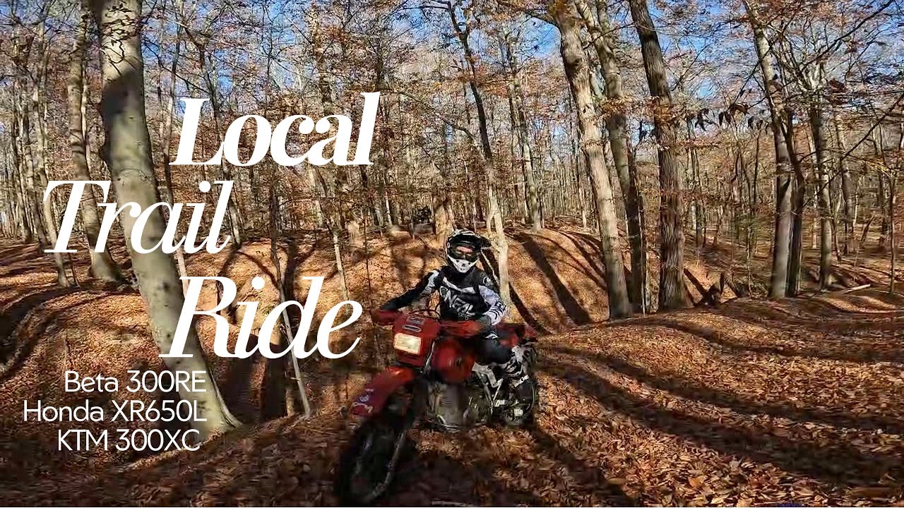 Saturday Morning Ride on the Beta 300 Race Edition - YouTube