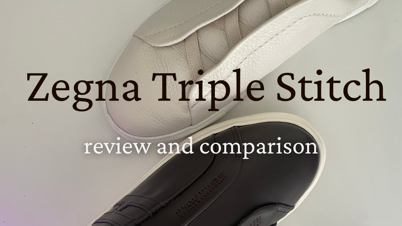 Zegna Triple Stitch review - YouTube