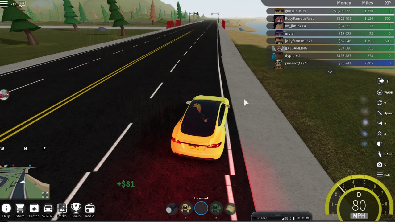 Edison model s (vehicle simulator roblox) - YouTube