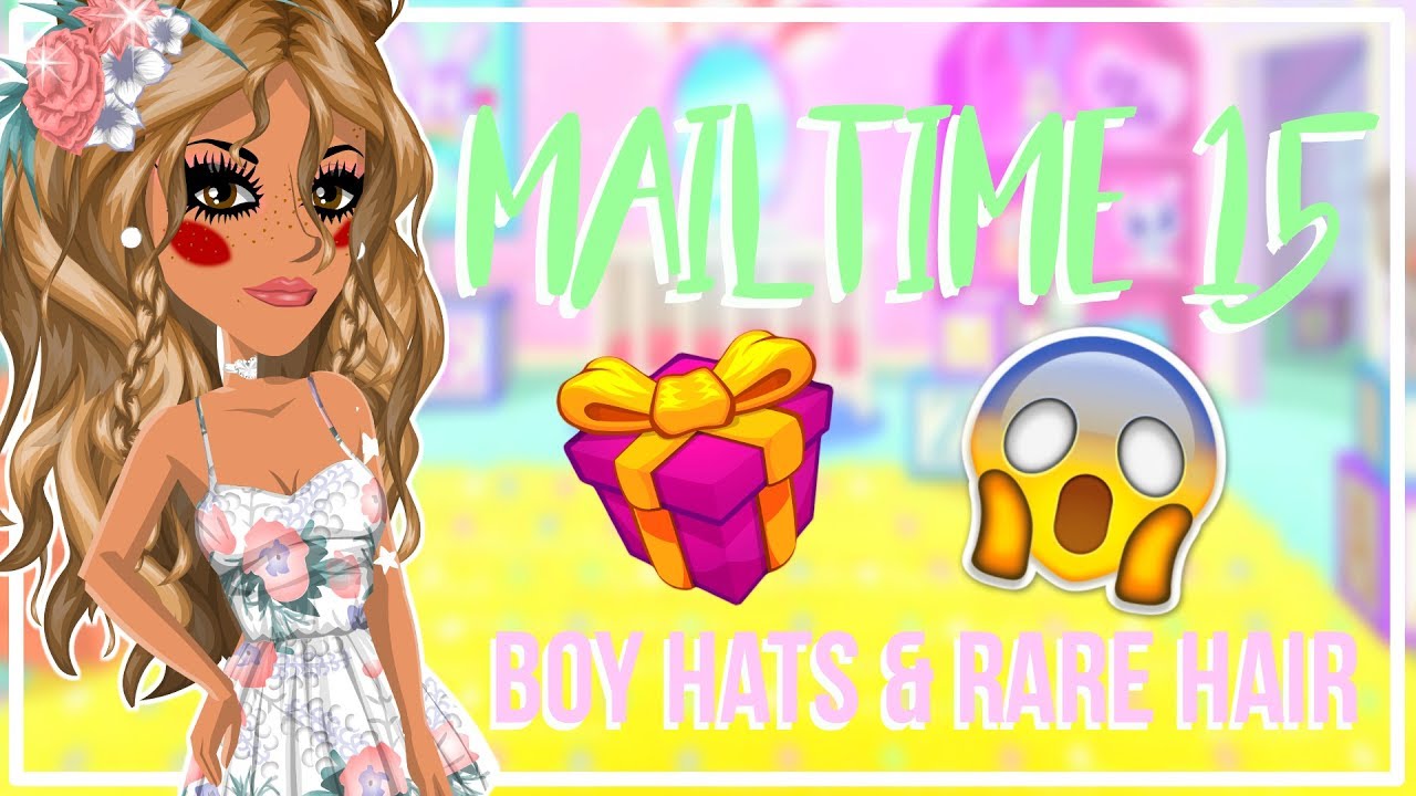 Mailtime 15 - Boy Hats & Rare Hair | selena1014347 MSP - YouTube