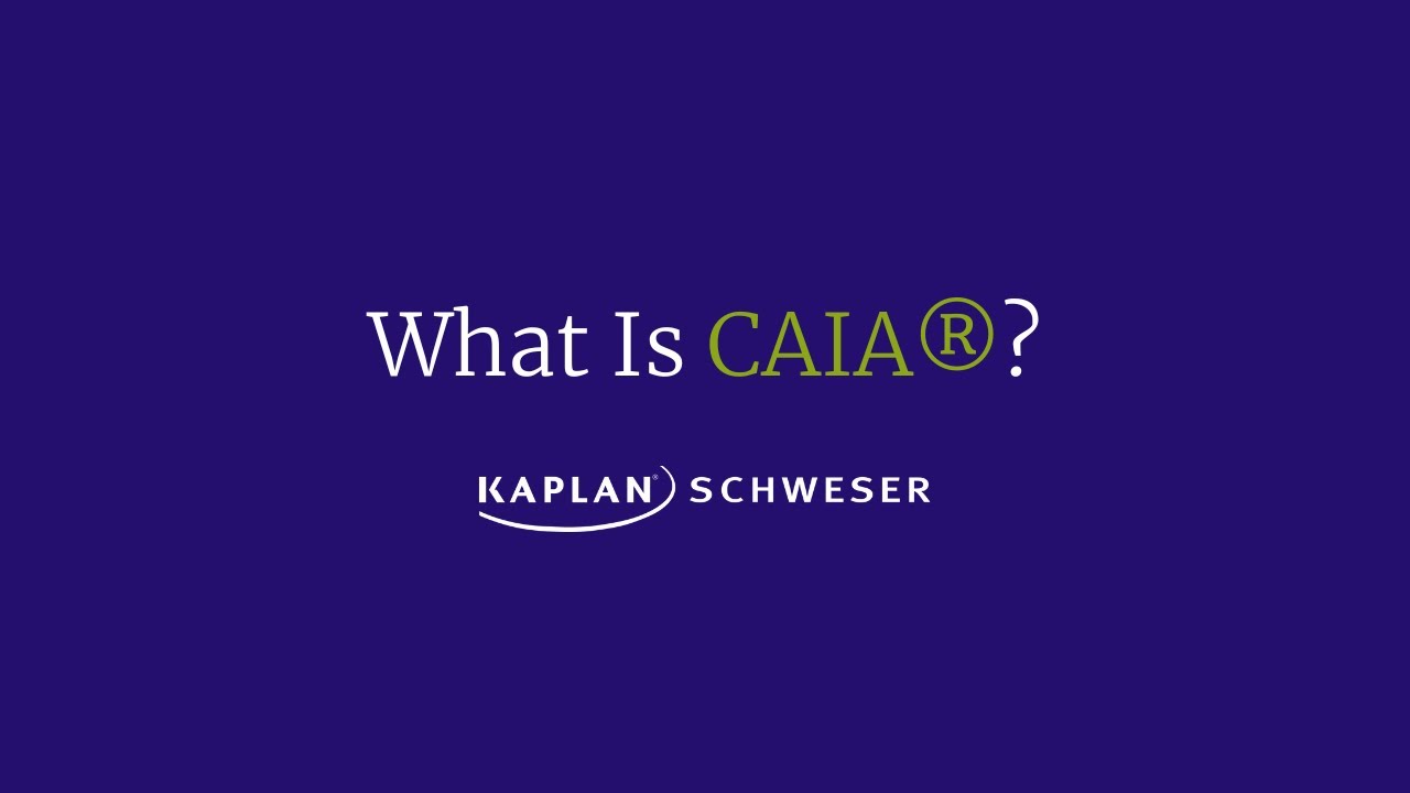 What Is CAIA YouTube What Is CAIA YouTube