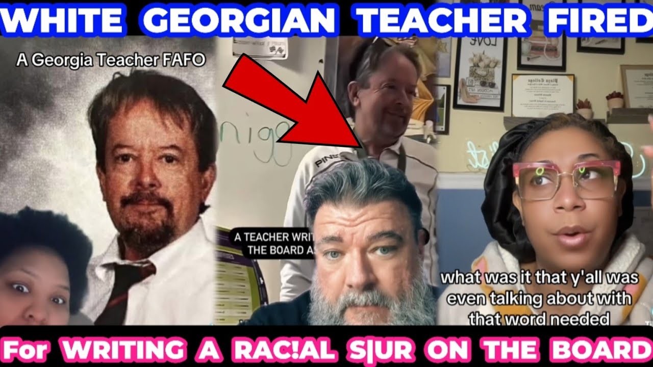 WH!"TE GEORGIAN TEACHER FIRED For His OBSESSI0N towards B!"ACK PEOPLE ...