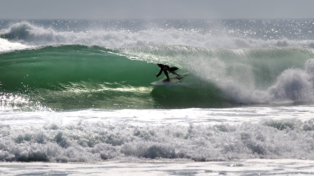 Surfing Tropical Storm Arthur at Ponce Inlet - YouTube