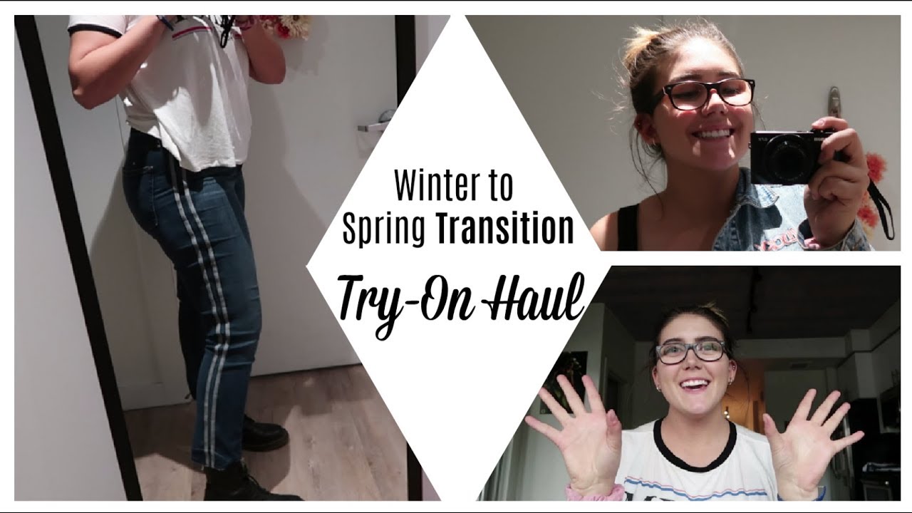 Winter/Spring Transition Try-on Haul // Forever 21, Topshop, Good ...